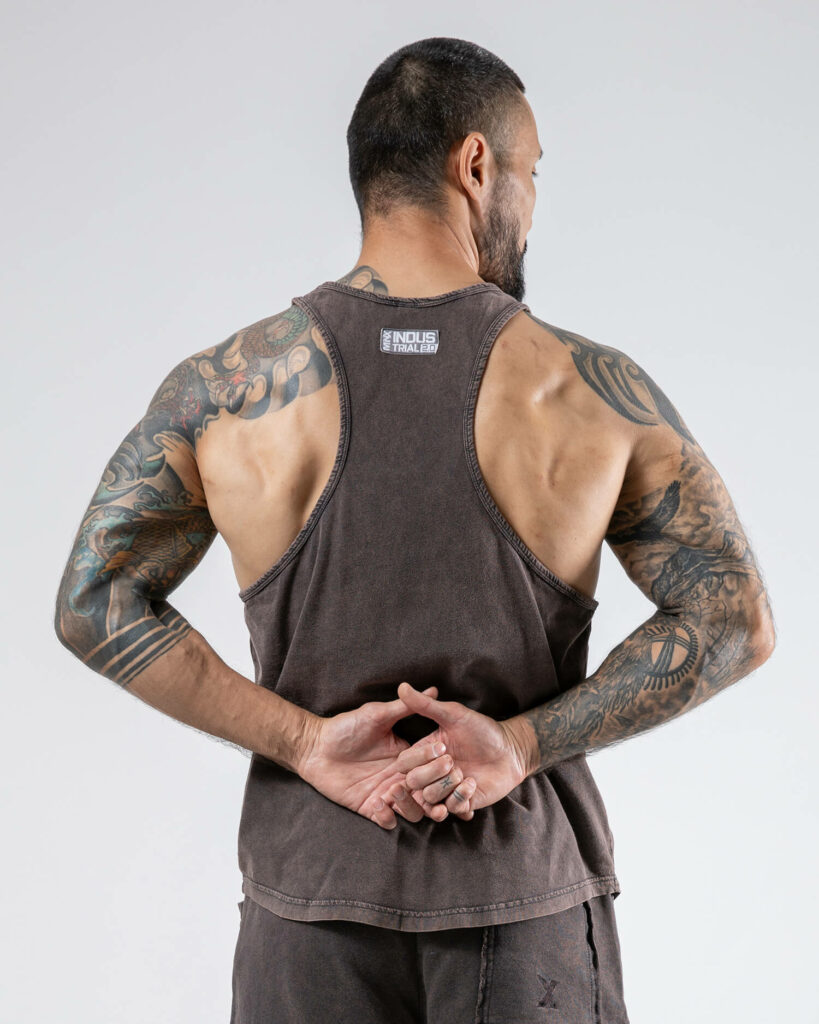 MNX Stringer tank top Industrial, bronze – MNX Sportswear